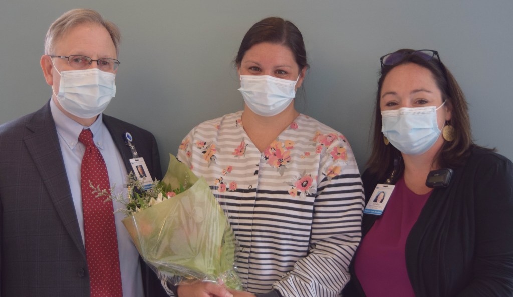 Lindsey Pollard receives the 2022 Eileen Austin Neal Spirit of Nursing ...