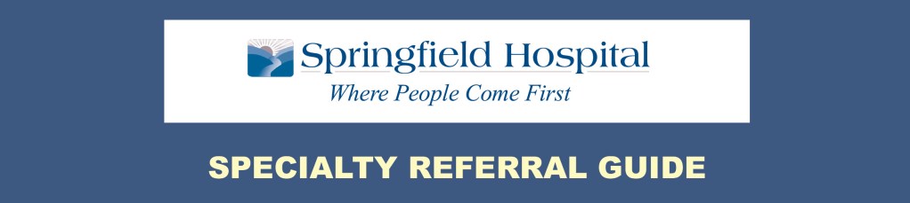 Specialty Practices at Springfield Hospital - Springfield Hospital